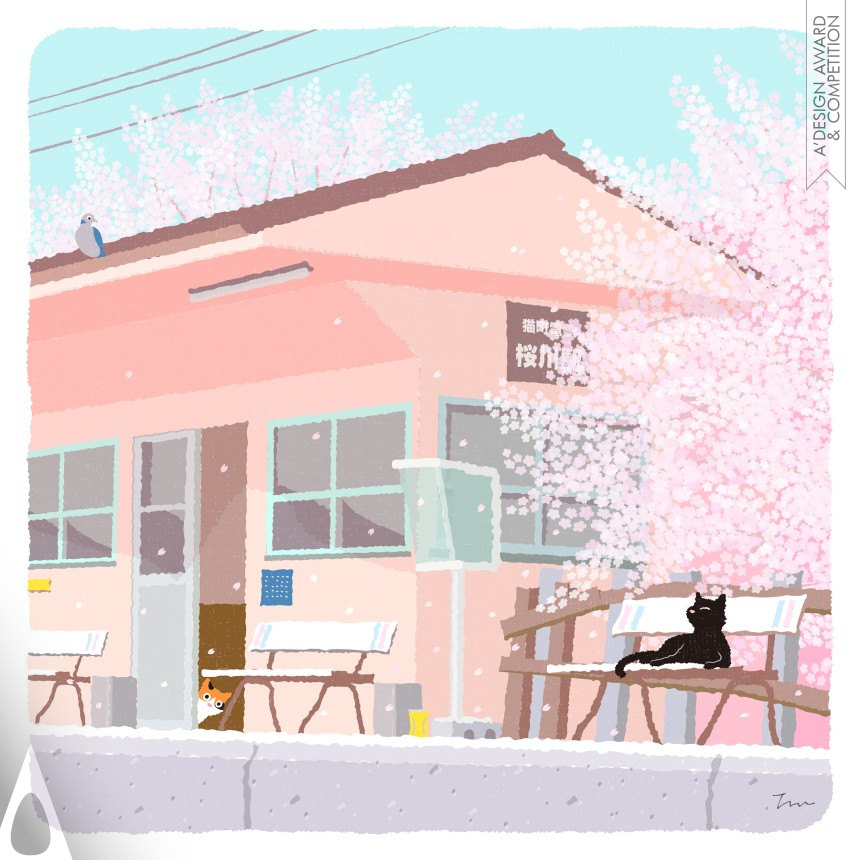 A' Design Award and Competition - Toshinori Mori Tabineko Illustration Calendar