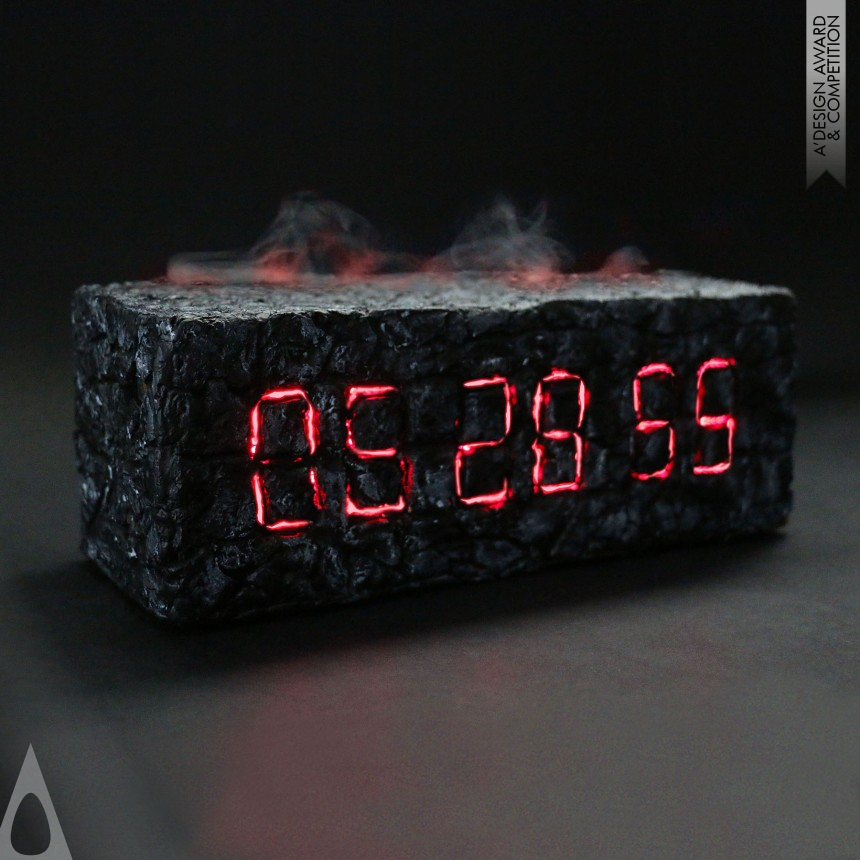 A' Design Award and Competition - Vadim Kibardin Spiritus Diffuser Clock