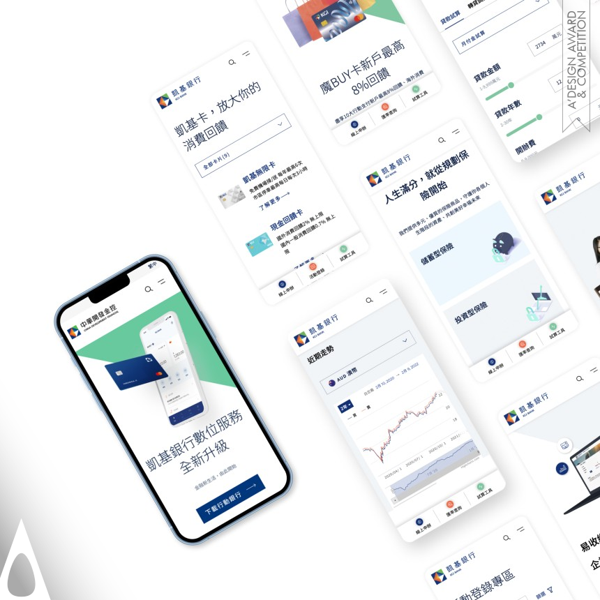 KGI Bank Website Redesign by Frog Singapore