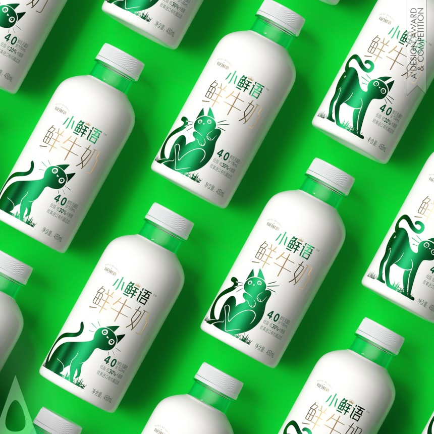 A' Design Award and Competition - Mengniu Fresh Dairy Products Co., Ltd Shiny Meadow Milk Fit ...