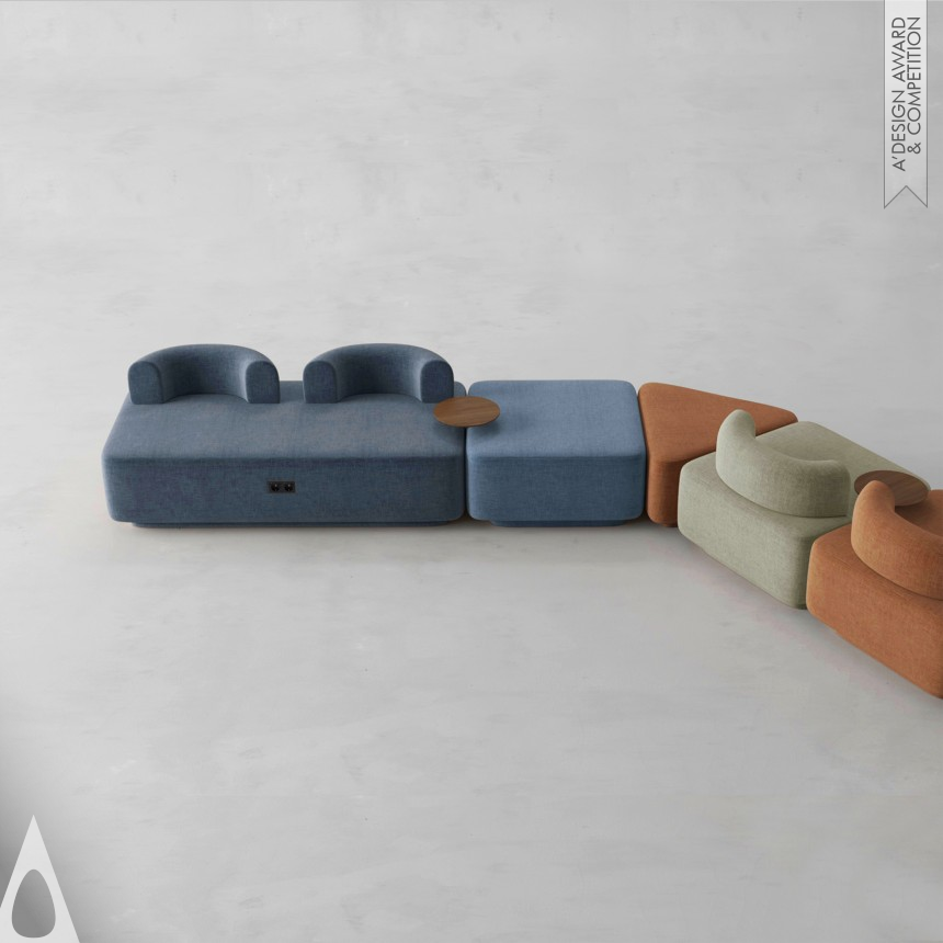 A' Design Award and Competition - Elena Prokhorova Plump Modular Seating