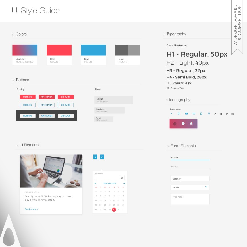 A' Design Award and Competition - Lollypop Design Studio Batchly Web ...