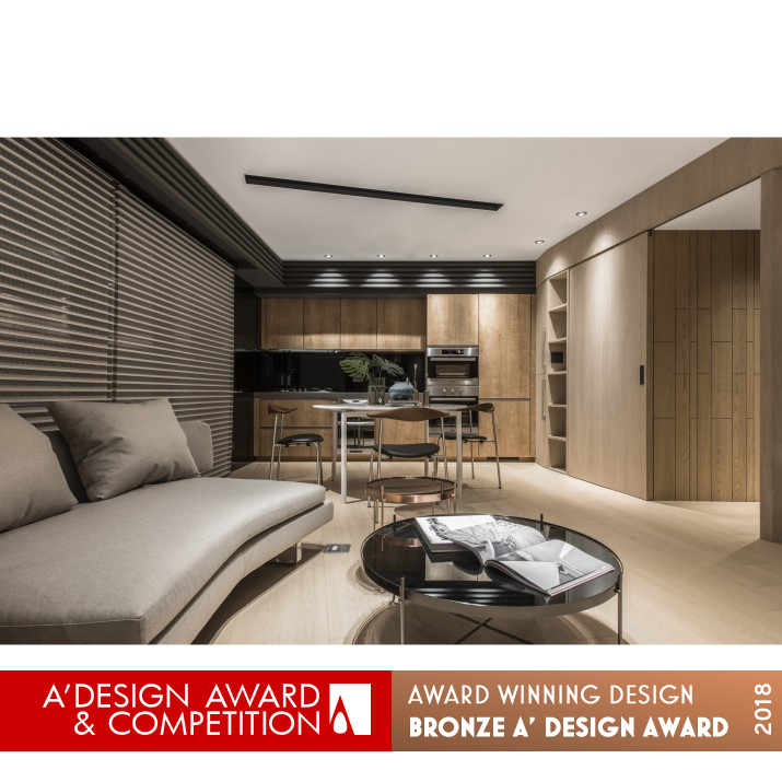 Diagonally Divided Residential House