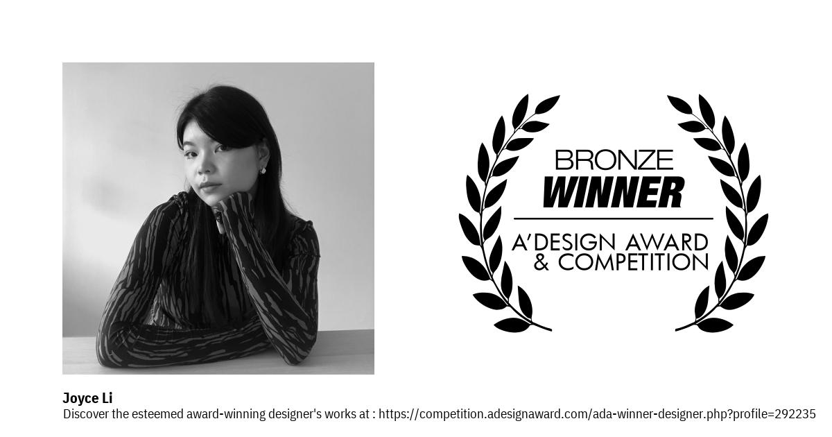 Joyce Li - A' Design Award Winner