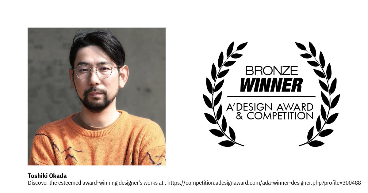 Toshiki Okada - A' Design Award Winner