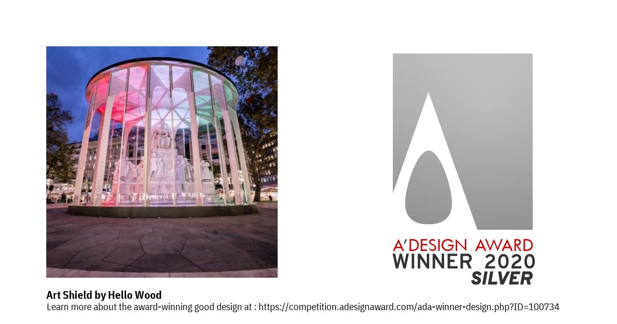Art Shield Statue Conservation Pavilion by Hello Wood