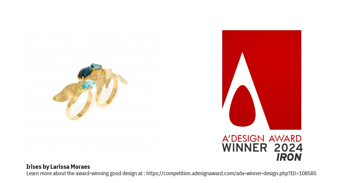 Irises Ring by Larissa Moraes