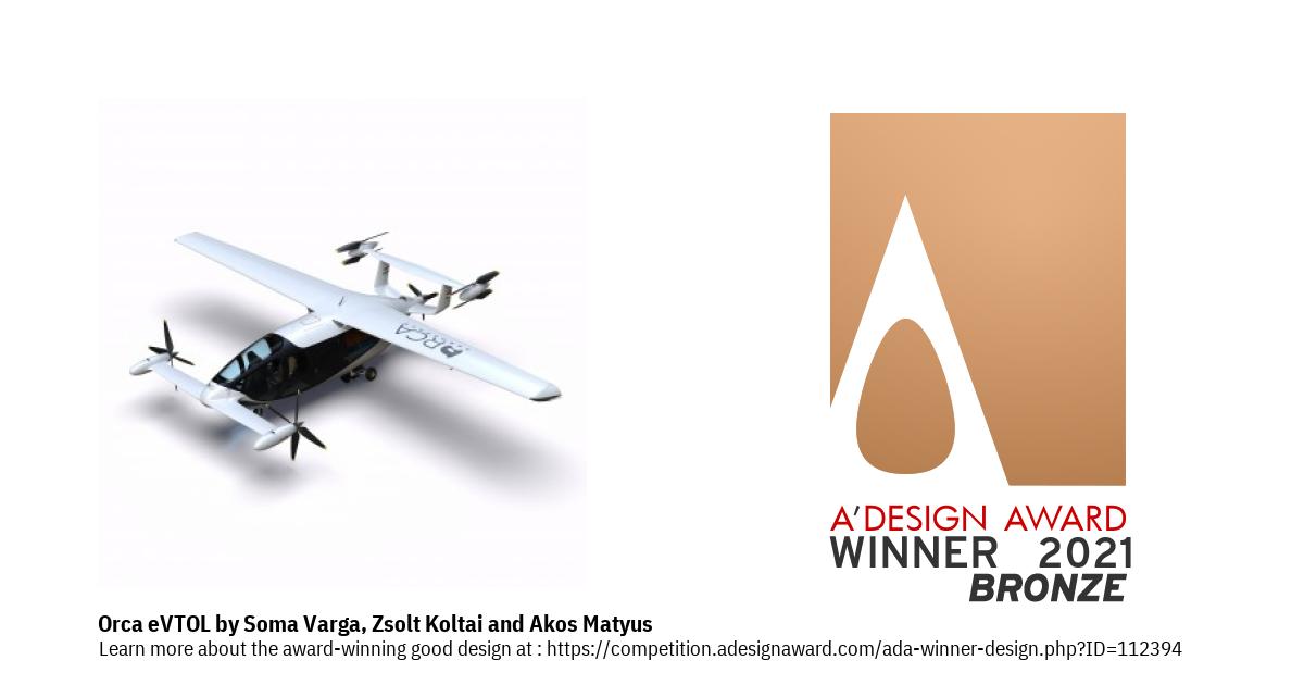 Orca eVTOL Emergency Medical Aircraft by Soma Varga, Zsolt Koltai and ...