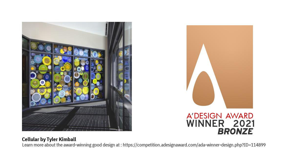 Cellular Architectural Glass Windows by Tyler Kimball