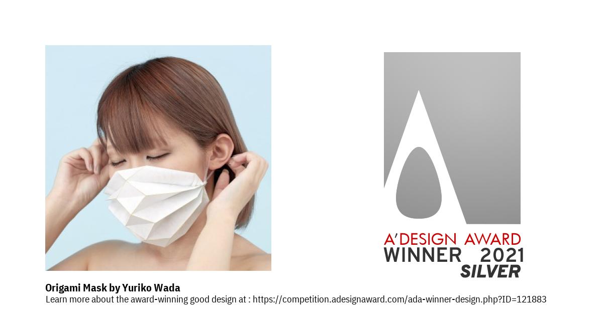 Origami Mask Fashion Mask by Yuriko Wada