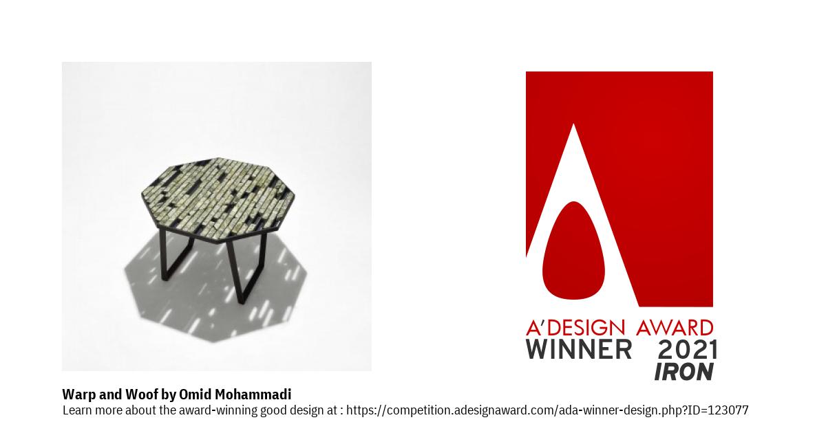 Warp and Woof Tea Table by Omid Mohammadi