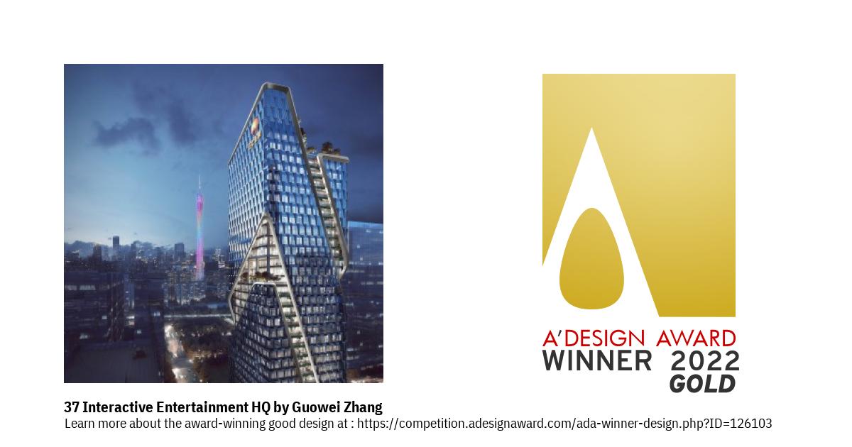 37 Interactive Entertainment HQ Highrise Building by Guowei Zhang