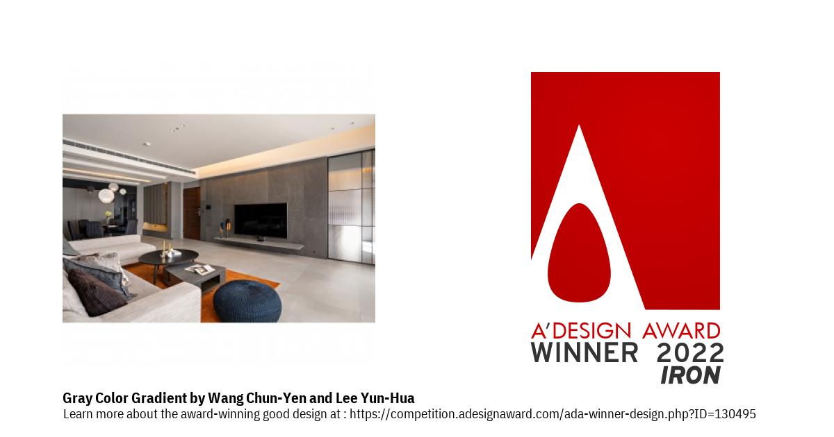 Gray Color Gradient Interior Design by Wang Chun-Yen and Lee Yun-Hua