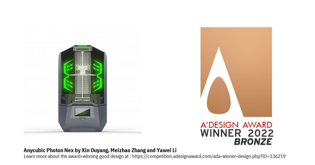 Anycubic Photon Nex 3D Printer by Xin Ouyang, Meizhao Zhang and Yawei Li
