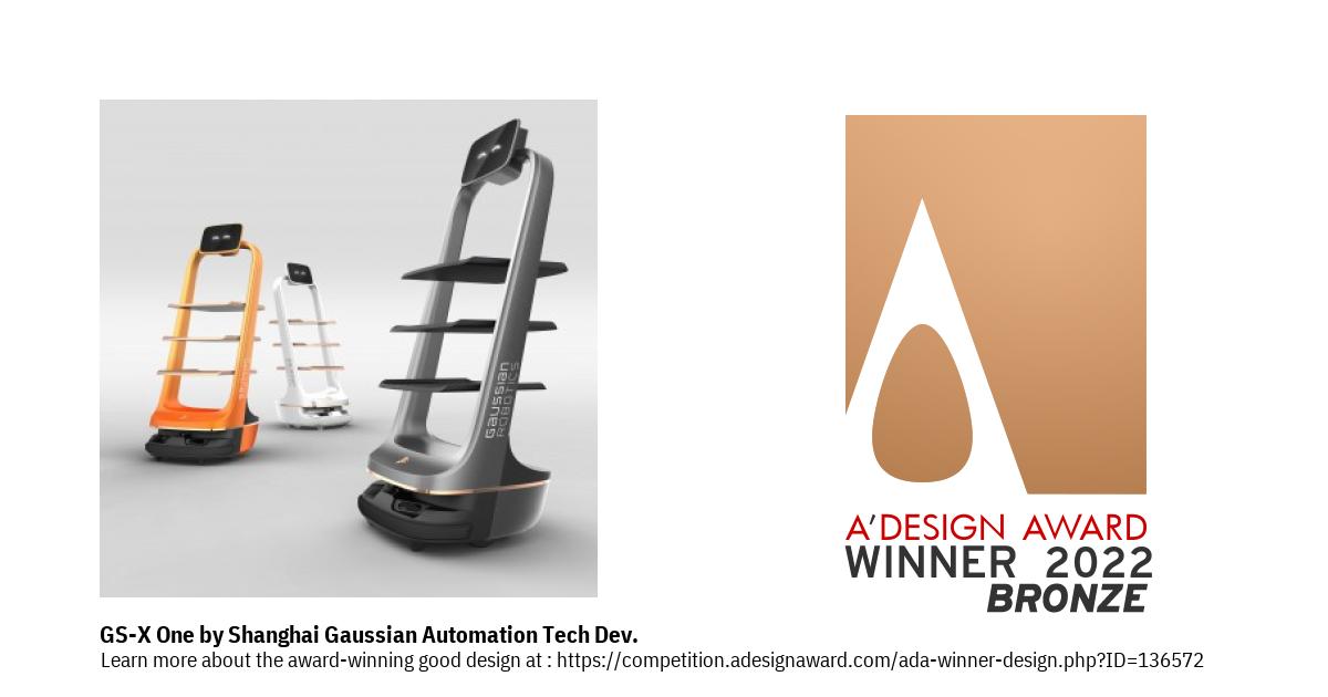 GS-X One Food Delivery Robot by Shanghai Gaussian Automation Tech Dev.
