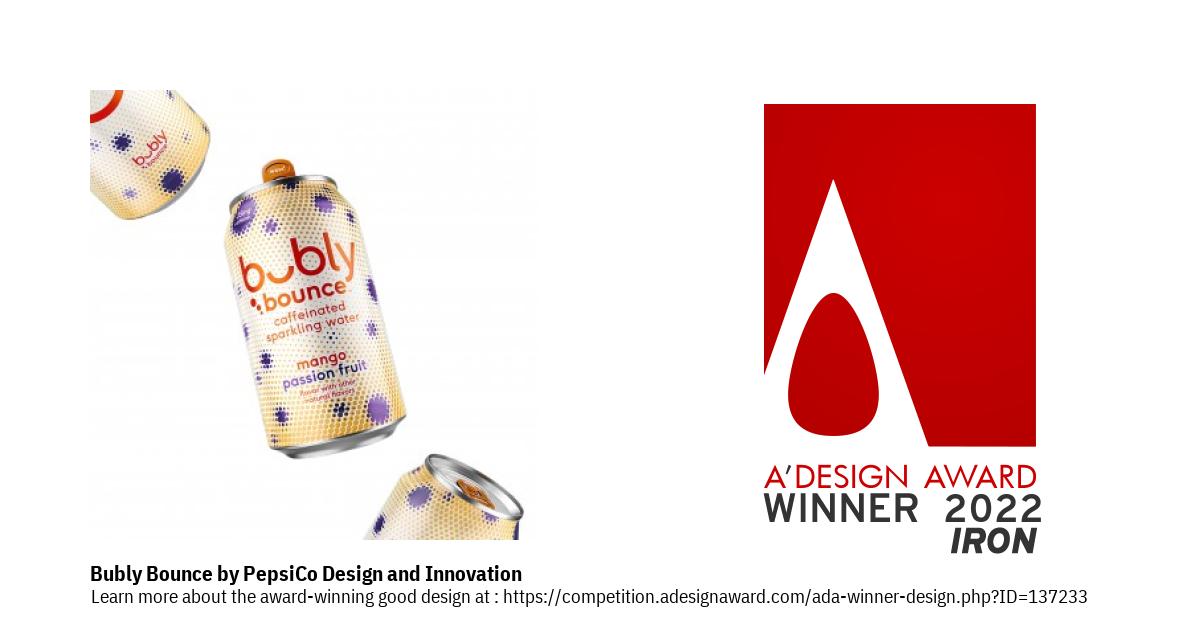 Bubly Bounce Beverage Packaging by PepsiCo Design and Innovation