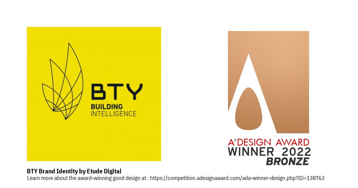 BTY Brand Identity Logo and Applications by Etude Digital