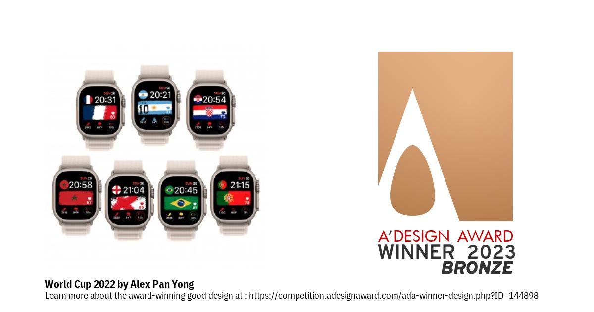 World Cup 2022 Smartwatch Face by Alex Pan Yong