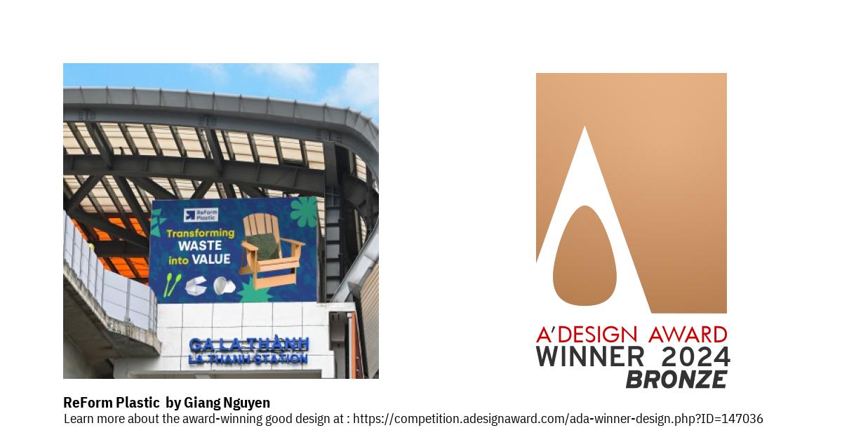 ReForm Plastic Brand Identity Design by Giang Nguyen