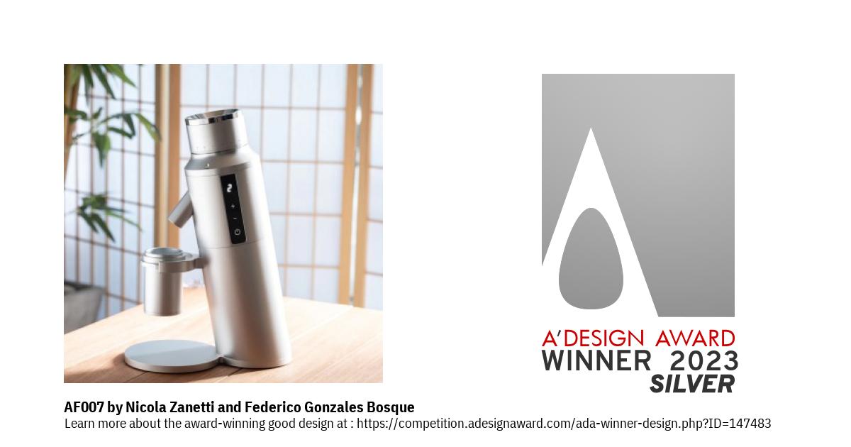 AF007 Single Dose Coffee Grinder by Nicola Zanetti and Federico ...