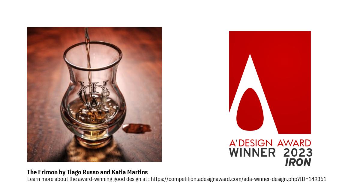 The Erimon Whiskey Glass by Tiago Russo and Katia Martins