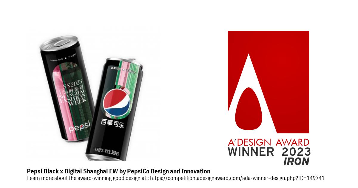 Pepsi Black x Digital Shanghai FW Beverage Packaging by PepsiCo Design ...
