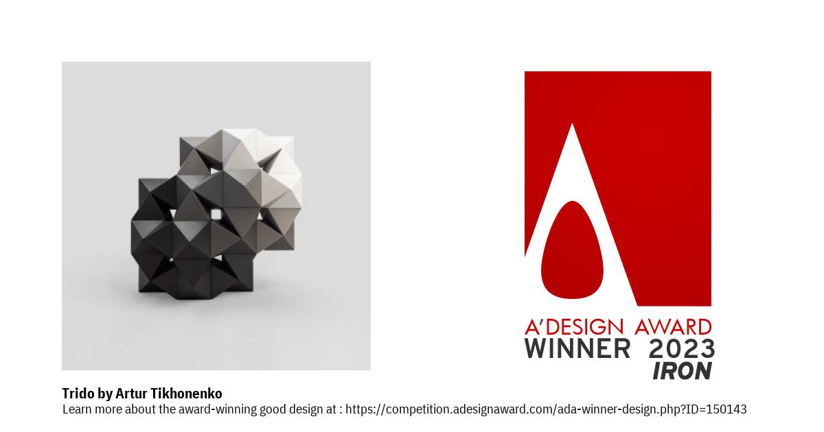 Trido Magnetic Building Blocks by Artur Tikhonenko