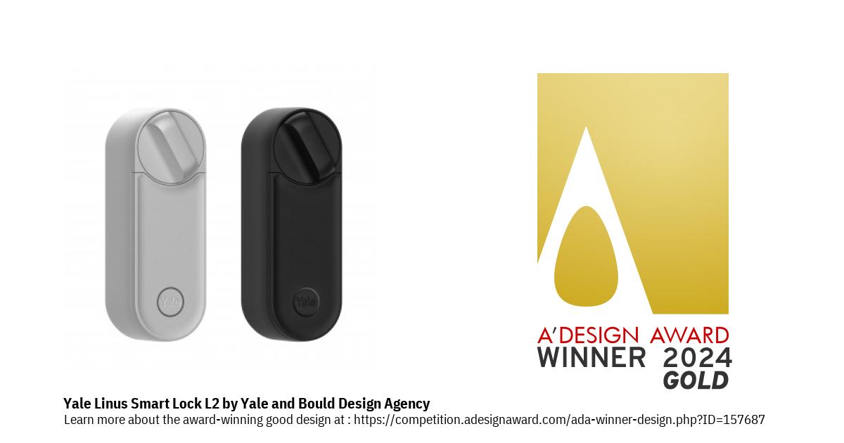 Yale Linus Smart Lock L2 Smart Door Lock by Yale and Bould Design Agency