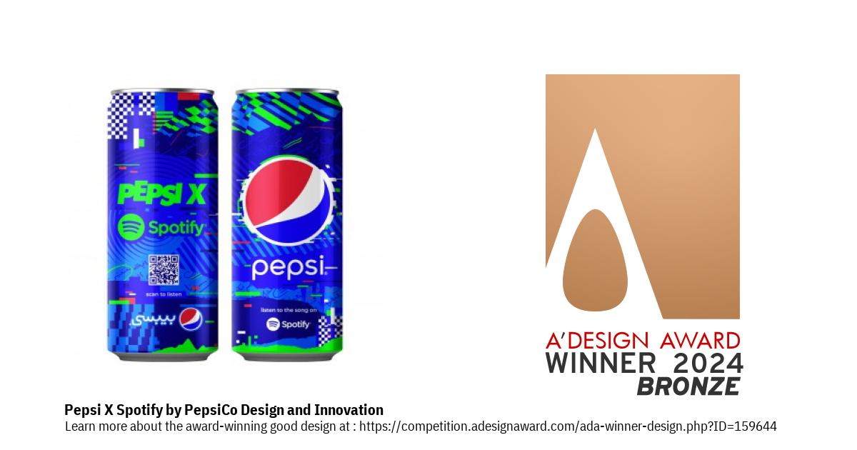 Pepsi X Spotify Beverage Packaging by PepsiCo Design and Innovation