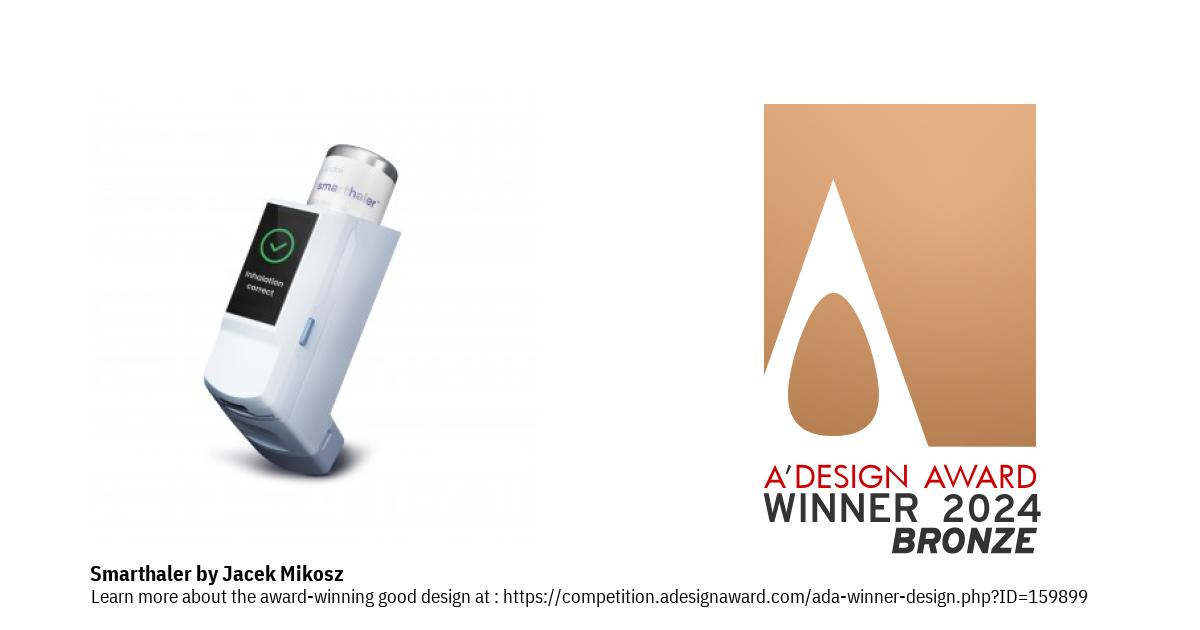 Smarthaler Smart pMDI Inhaler by Jacek Mikosz