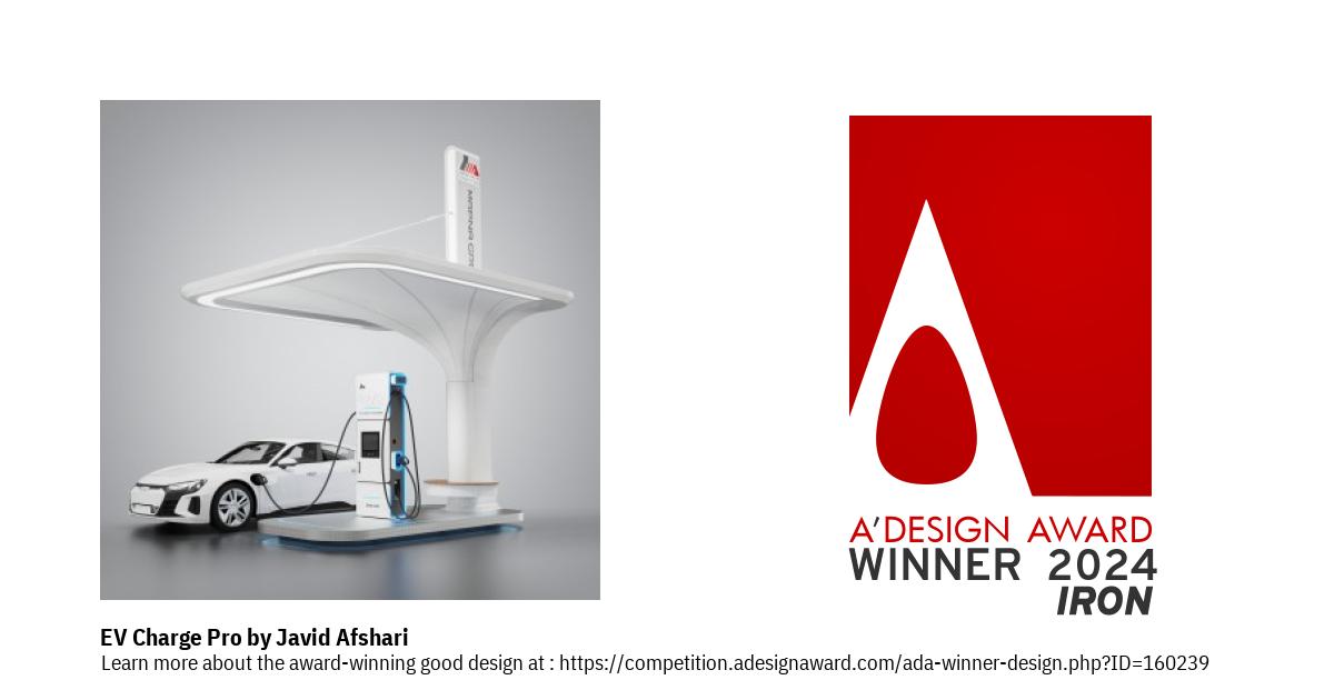 EV Charge Pro Electric Car Dispenser Charger by Javid Afshari