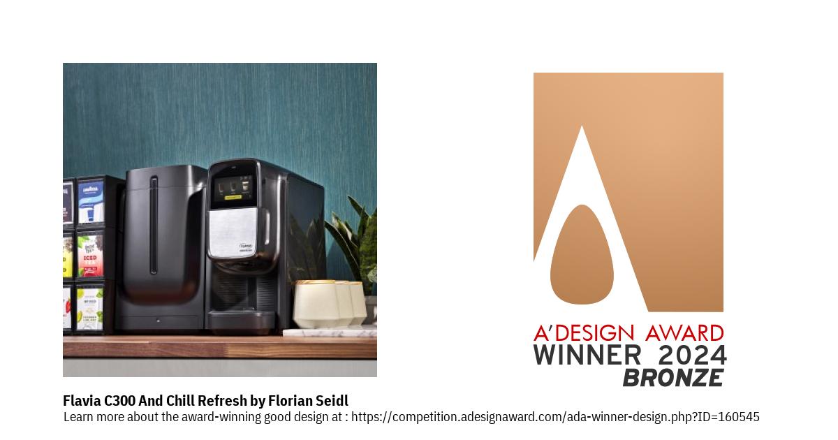 Flavia C300 And Chill Refresh Workplace Beverage System by Florian Seidl