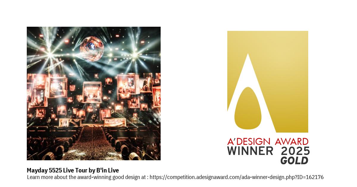 Mayday 5525 Live Tour Concert by B'in Live