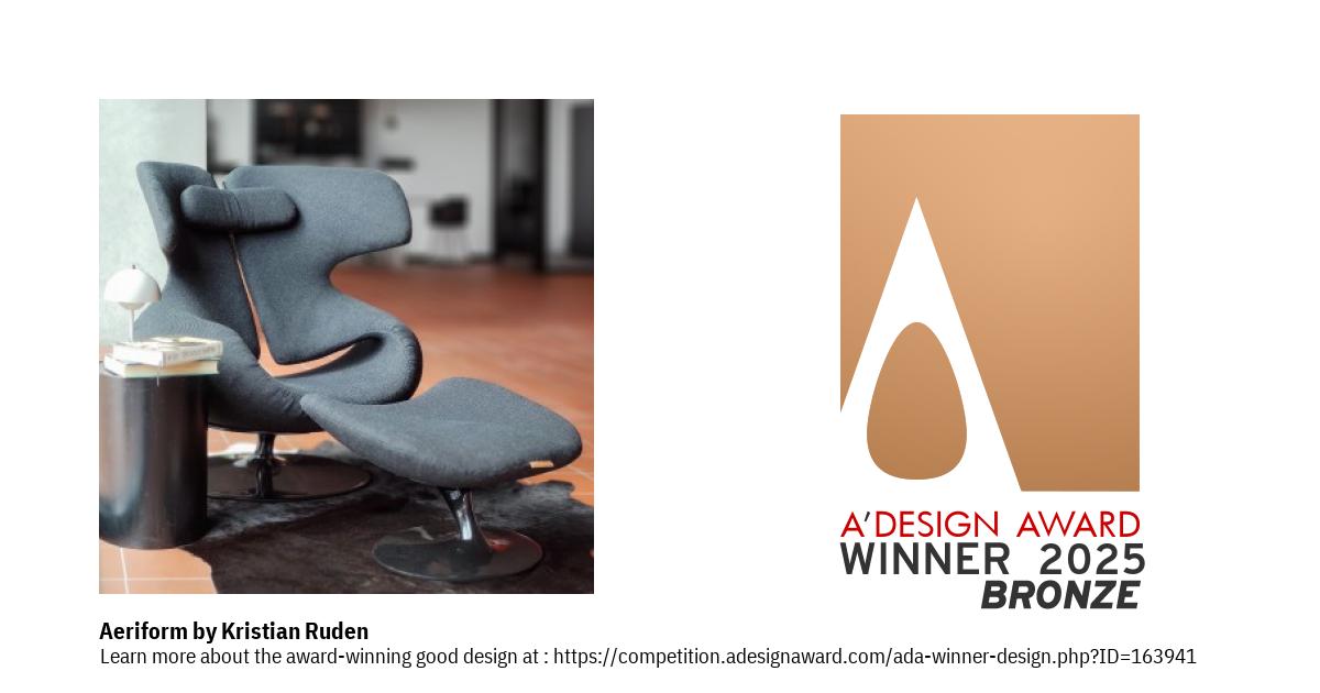 Aeriform Armchair by Kristian Ruden