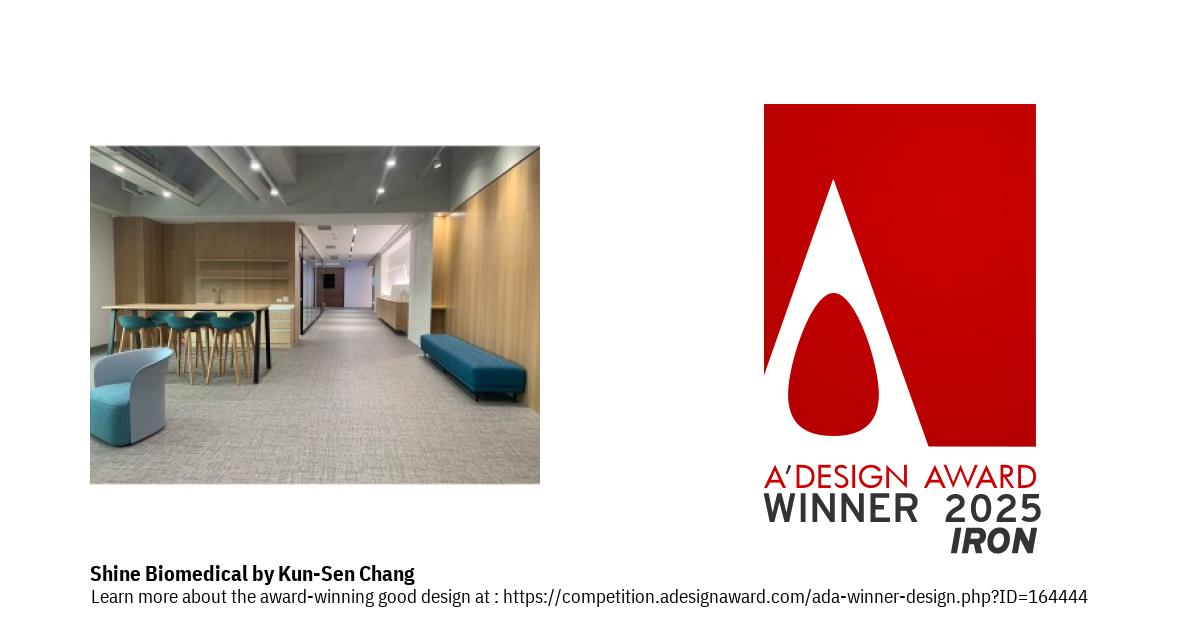 Shine Biomedical Office by Kun-Sen Chang