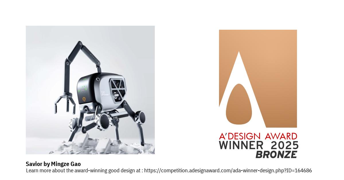 Savior All Terrain Modular Rescue Robot by Mingze Gao