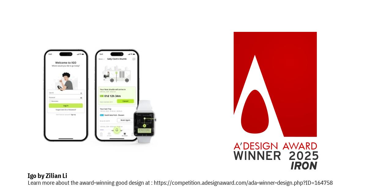 Igo App Design by Zilian Li