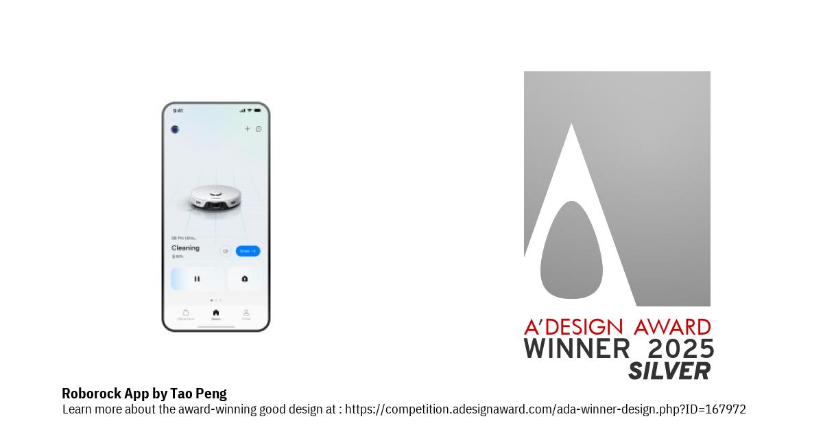 Roborock App Mobile Application by Tao Peng