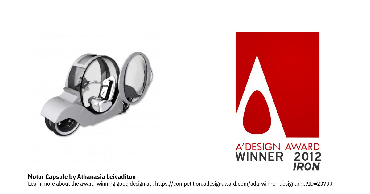 Motor Capsule Motorcycle by Athanasia Leivaditou