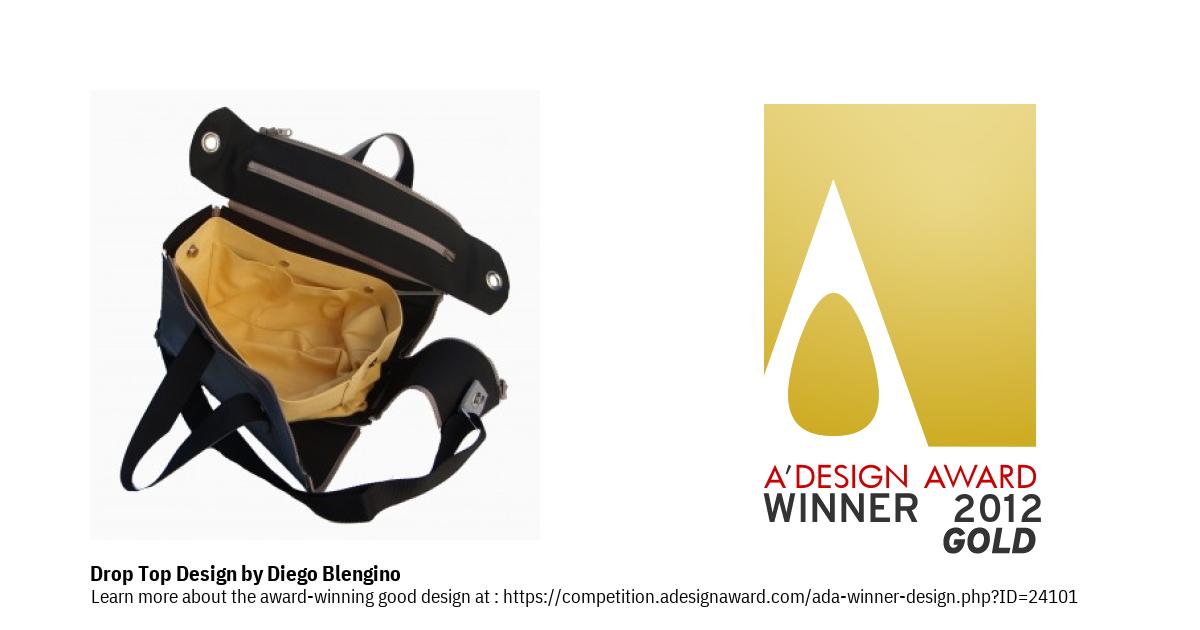 Drop Top Design Bag by Diego Blengino