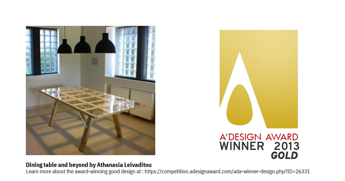 Dining table and beyond Table with adjustable tabletop by Athanasia ...