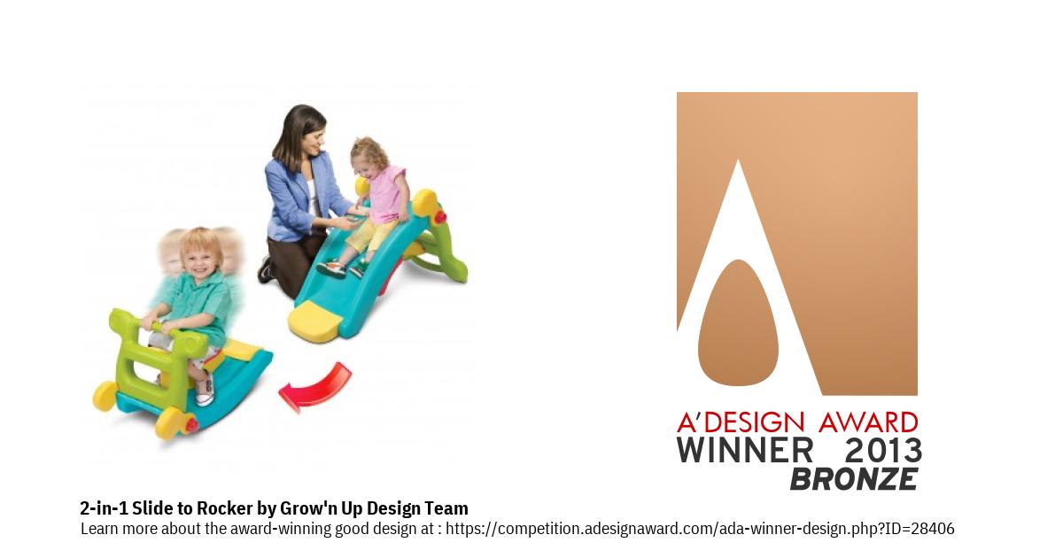 2-in-1 Slide to Rocker by Grow'n Up Design Team