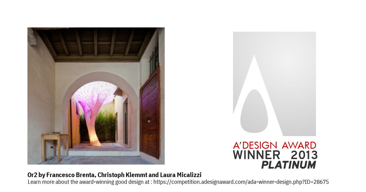 Or2 Photochromic Canopy Structure by Francesco Brenta, Christoph Klemmt ...