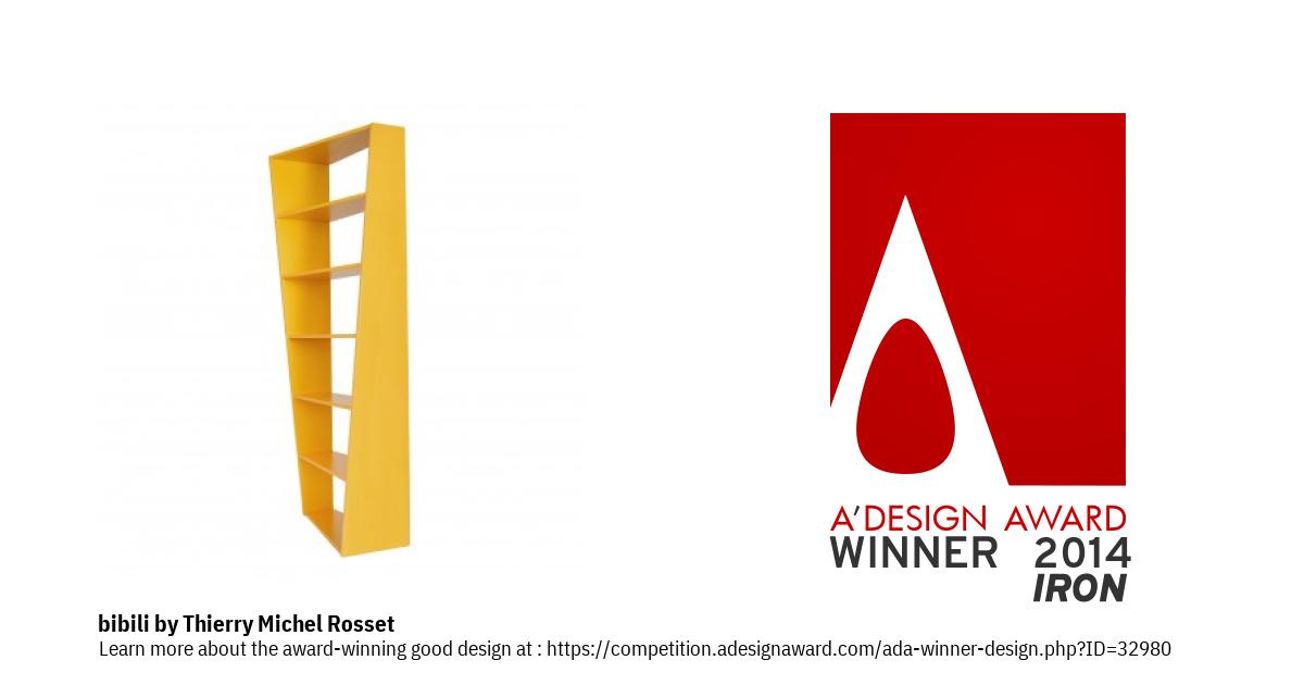 bibili Shelves System by Thierry Michel Rosset