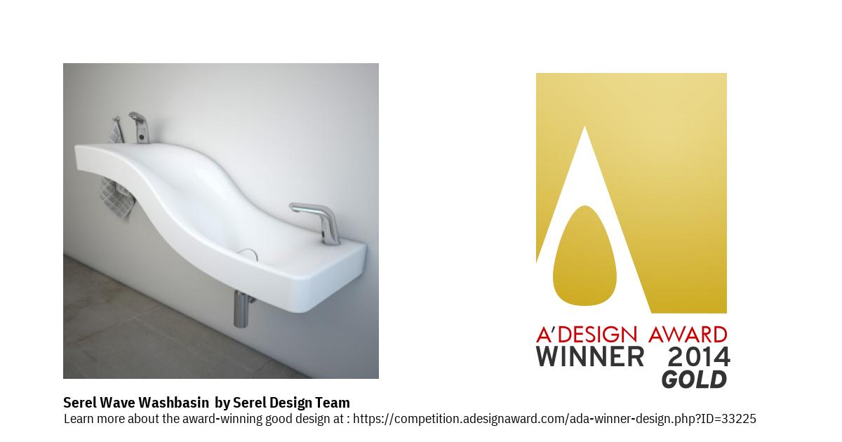 Serel Wave Washbasin Washbasin by Serel Design Team