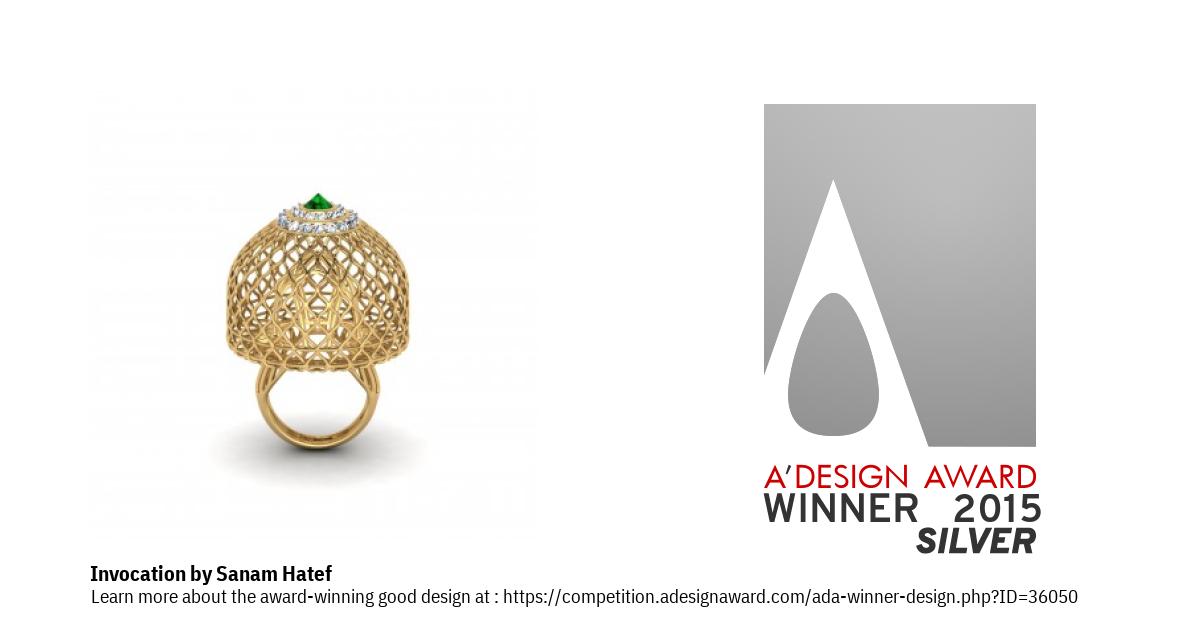 Invocation Ring by Sanam Hatef