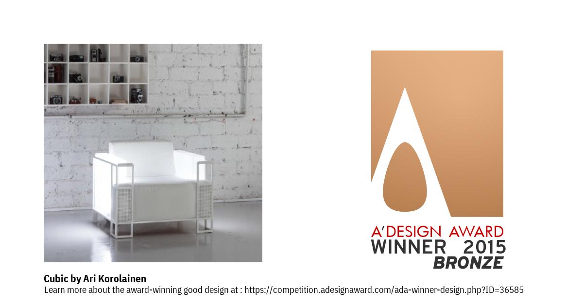 Cubic Multifunctional chair by Ari Korolainen