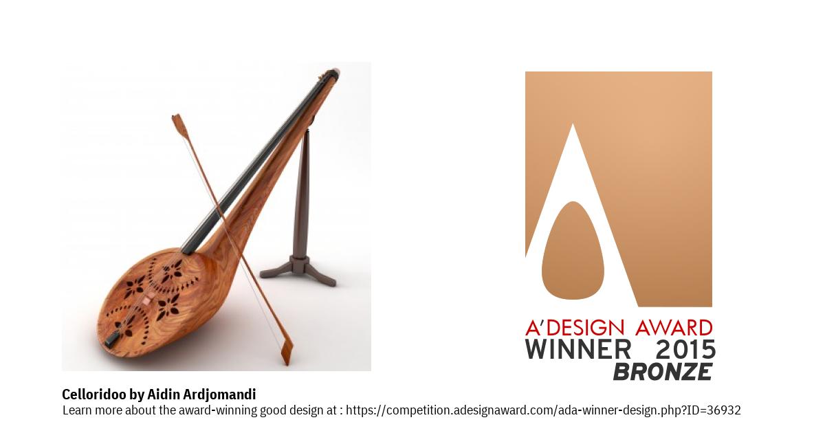 Celloridoo Composite musical instrument by Aidin Ardjomandi