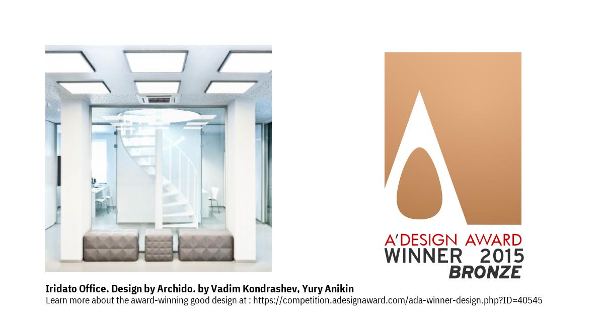 Iridato Office. Design by Archido. Design of interior space by Vadim ...