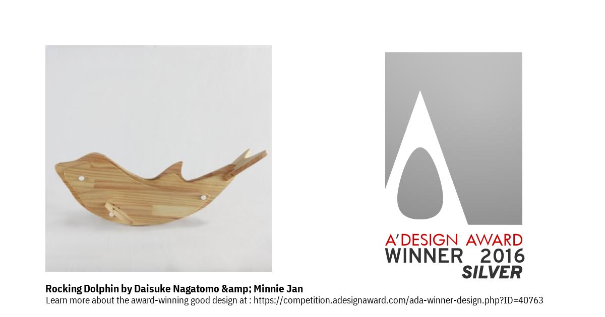 Rocking Dolphin Kid furniture by Daisuke Nagatomo & Minnie Jan